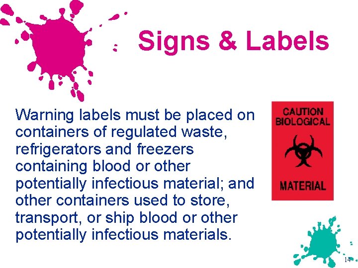 BLOODBORNE PATHOGENS 1 What Are Bloodborne Pathogens u