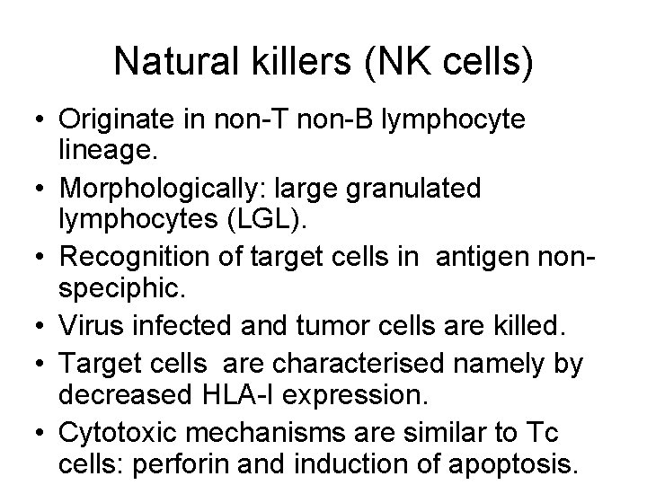 Immune response to infections Factors influencing the extent