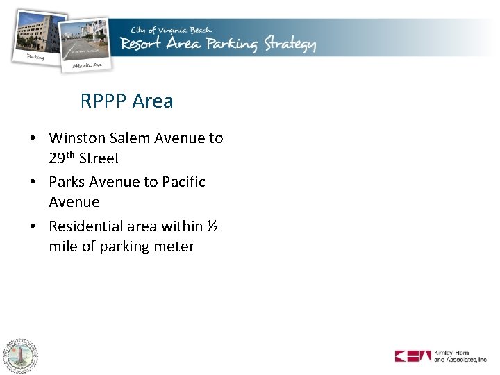 Welcome to the Resort Area Parking Strategys Public
