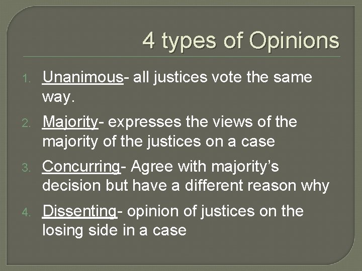 Unit 8 Chapter 12 Supreme Court Decision Making