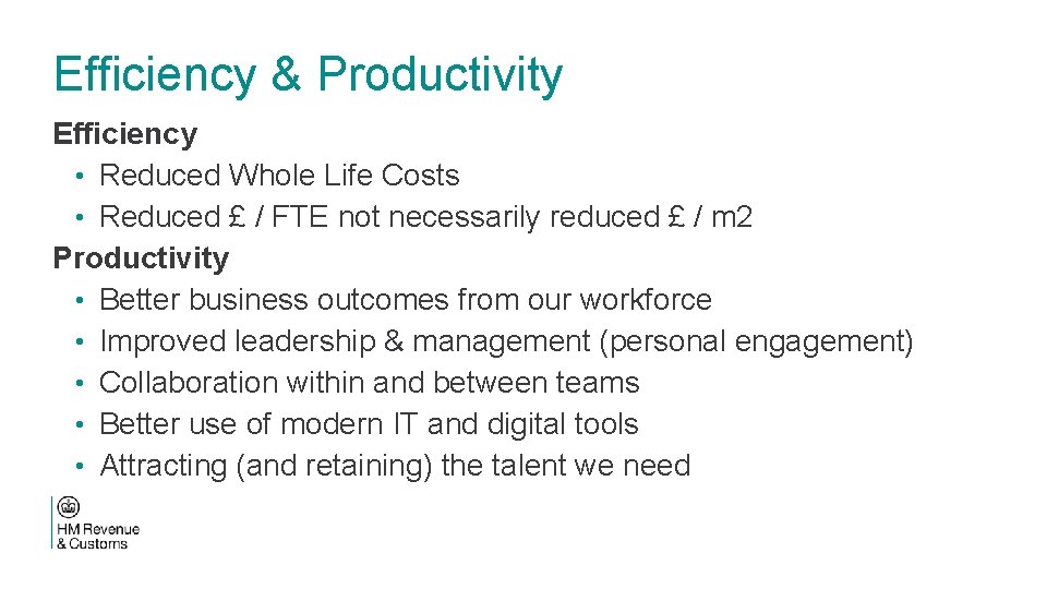 Intelligent Utilisation of Estate Steven Boyd MBE CEng