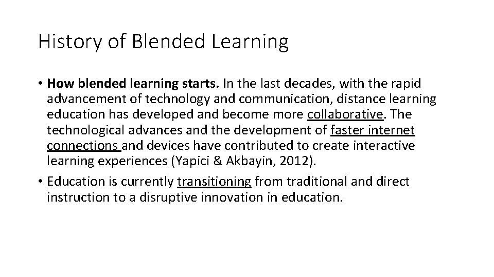 Implementing Blended Learning in the World Languages classroom