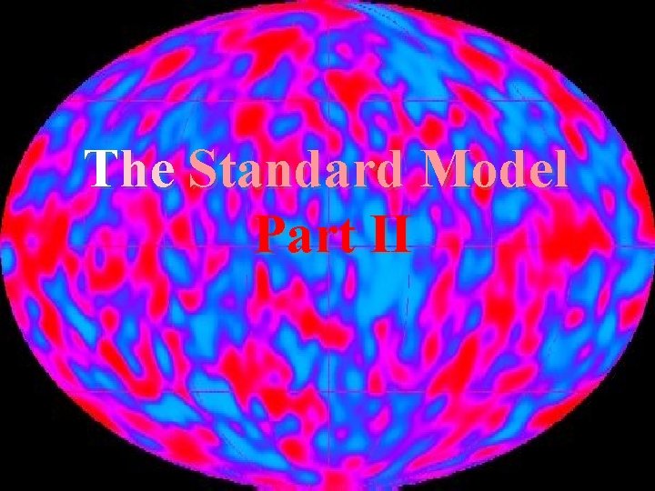 The Standard Model Part II The Future of