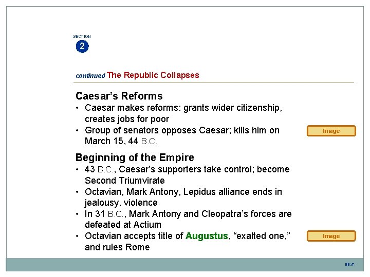 Ancient Rome and Early Christianity 500 B C