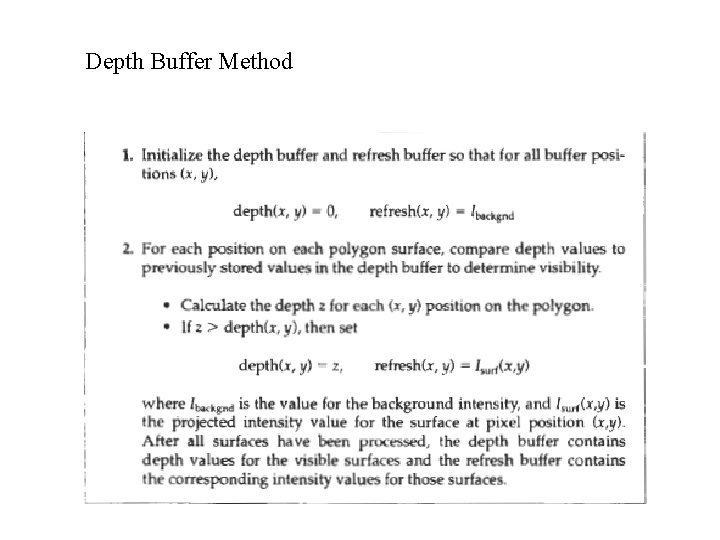Quadratic Surfaces SPLINE REPRESENTATIONS a spline is a