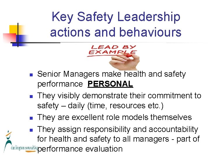 Safety Leadership the game changer at National Manufacturing