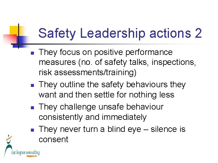 Safety Leadership the game changer at National Manufacturing