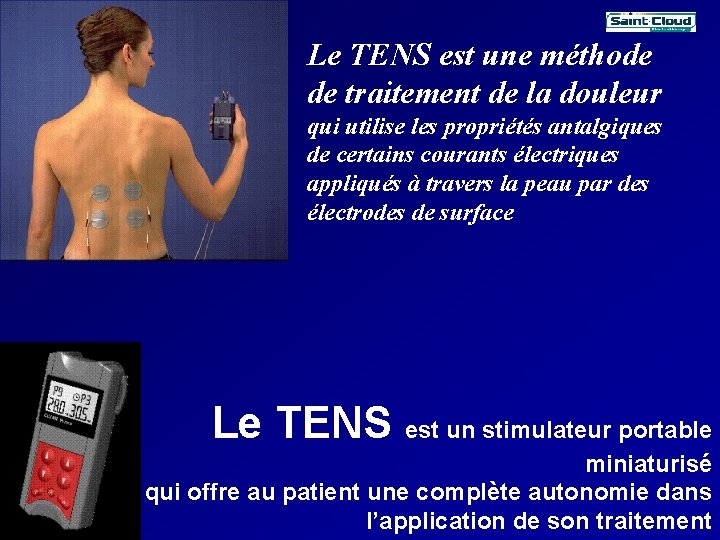 TENS La Neuro Stimulation Electrique Transcutane TENS V