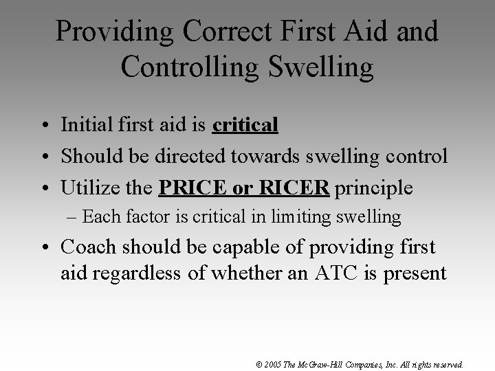 Chapter 12 Understanding the Basics of Injury Rehabilitation