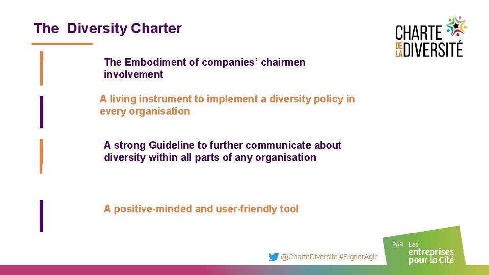 THE FRENCH DIVERSITY CHARTER A SUCCESSFUL STORY Charte