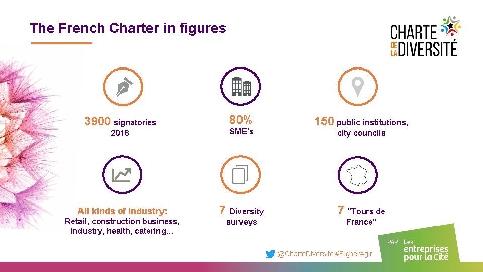 THE FRENCH DIVERSITY CHARTER A SUCCESSFUL STORY Charte