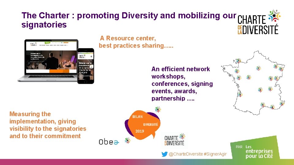 THE FRENCH DIVERSITY CHARTER A SUCCESSFUL STORY Charte