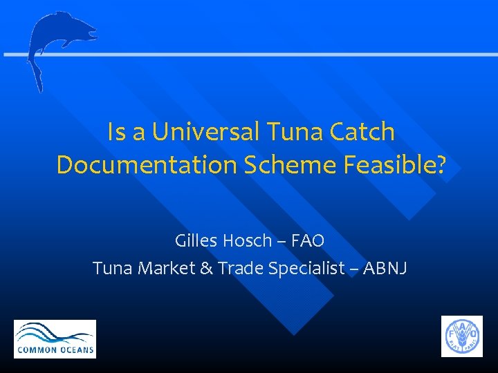 Is a Universal Tuna Catch Documentation Scheme Feasible
