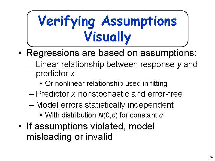 Linear Regression Models Andy Wang CIS 5930 Computer