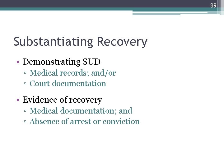 PERMANENT AFFORDABLE HOUSING RESOURCES FOR PEOPLE WITH SUBSTANCE