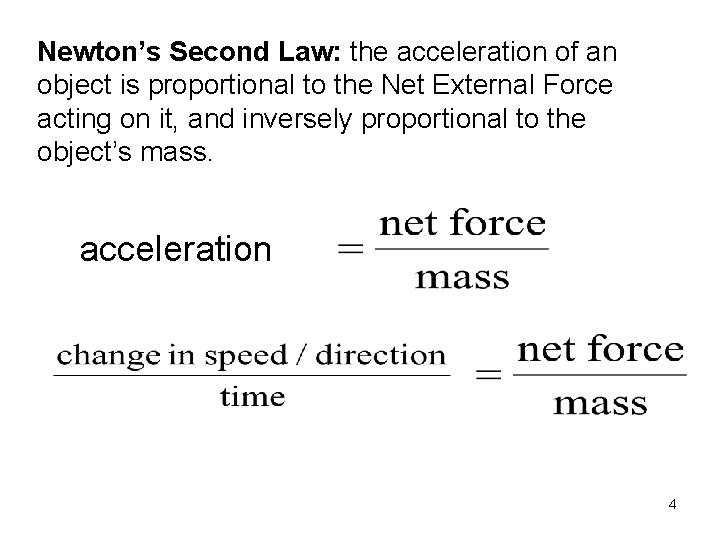 4 outline Newtons 2 nd Law friction dynamics