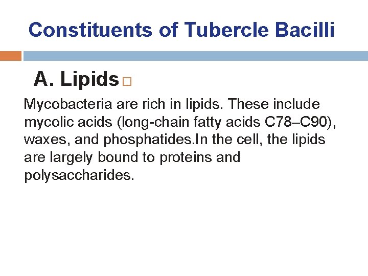 MYCOBACTERIA Prepared by Dr Najdat B Mahdi Mycobacteria