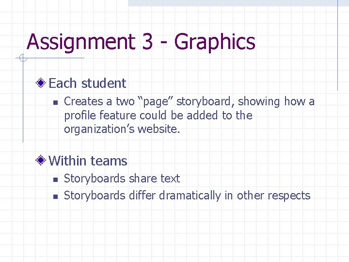 TC 310 Day 5 Housekeeping Grading Class Structure