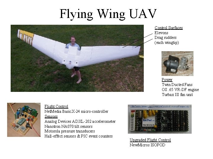 Unmanned Aerial Vehicle 16 Foot Wingspan Flying Wing