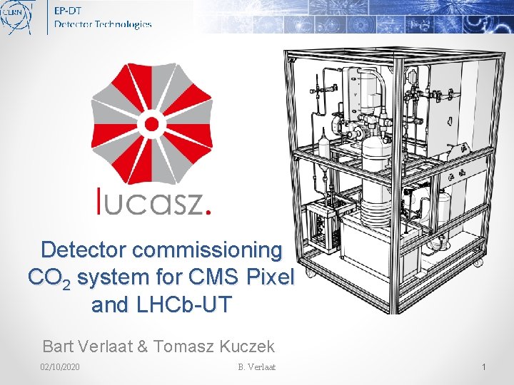 Detector commissioning CO 2 system for CMS Pixel