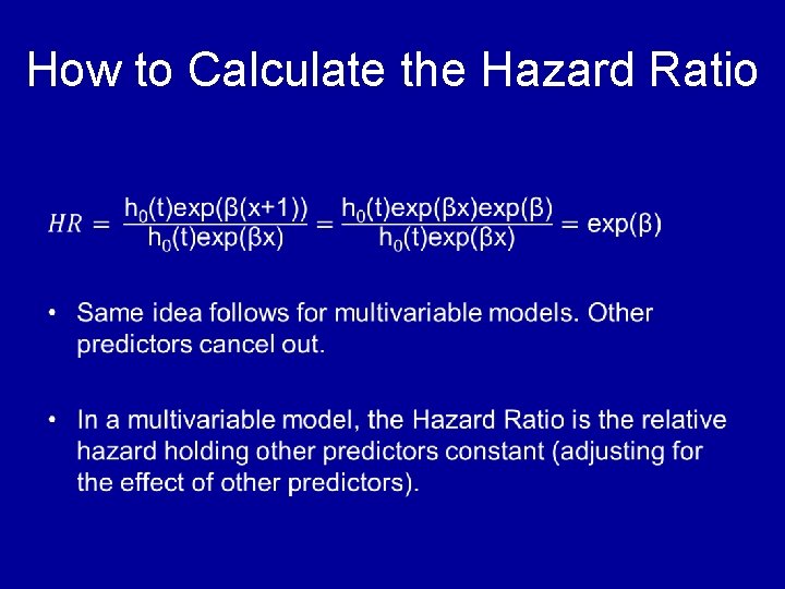 Lecture 9 Agenda Survival Analysis Part II Review