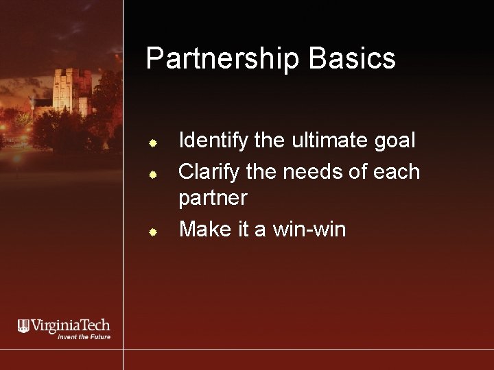 The Virginia Tech Model for Student Engagement Forging