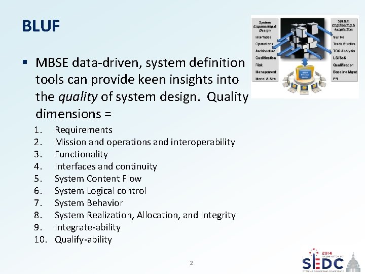 Top10 MBSE Tool Inspections to Analyze System Design