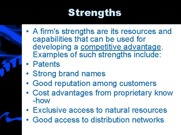 SWOT Strengths Weaknesses Opportunities Threats Analysis By Dr