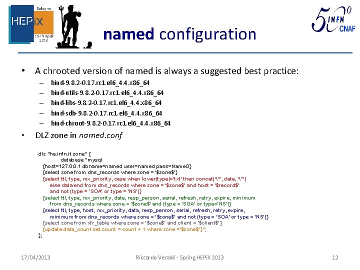 DNS HA A multimaster DNS configuration for Disaster