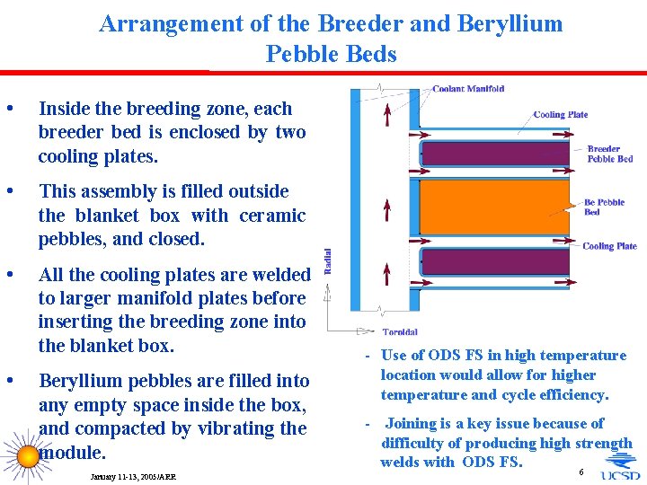 Ceramic Breeder Blanket Coupled with Brayton Cycle Presented