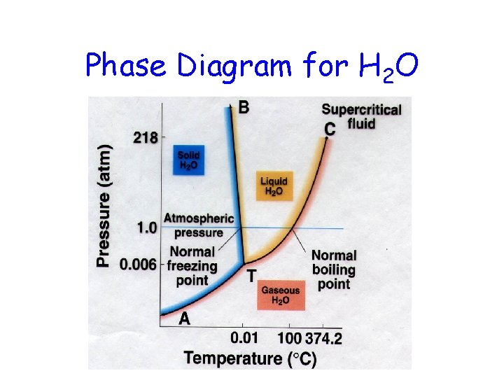 Phase Diagram for CO 2 Phase Diagram for
