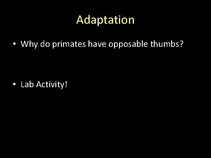 Mechanisms of Evolution How does evolution work What