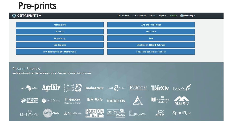 Introduction to The Open Science Framework Marta Topor