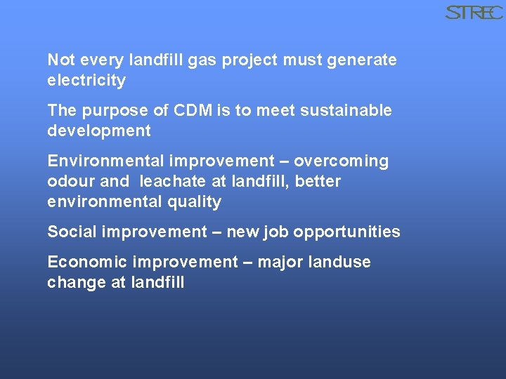 How to Develop Landfill Gas CDM Projects with
