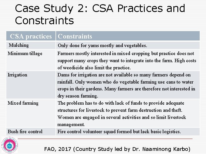THE ROLE OF STAKEHOLDERS IN THE POLICY CYCLE