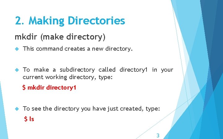 Basic Linux commands CSC 227 Operating Systems Spring