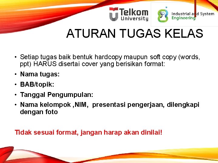 MANAJEMEN PROYEK Course Agreement INTRODUCTION Devi Pratami DEI