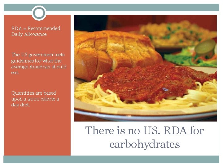 Carbohydrates THANK YOU TO MRS COUZENS AND MRS