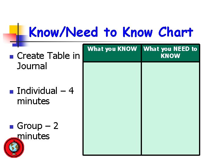 Scientific Method Project Language of Science n n