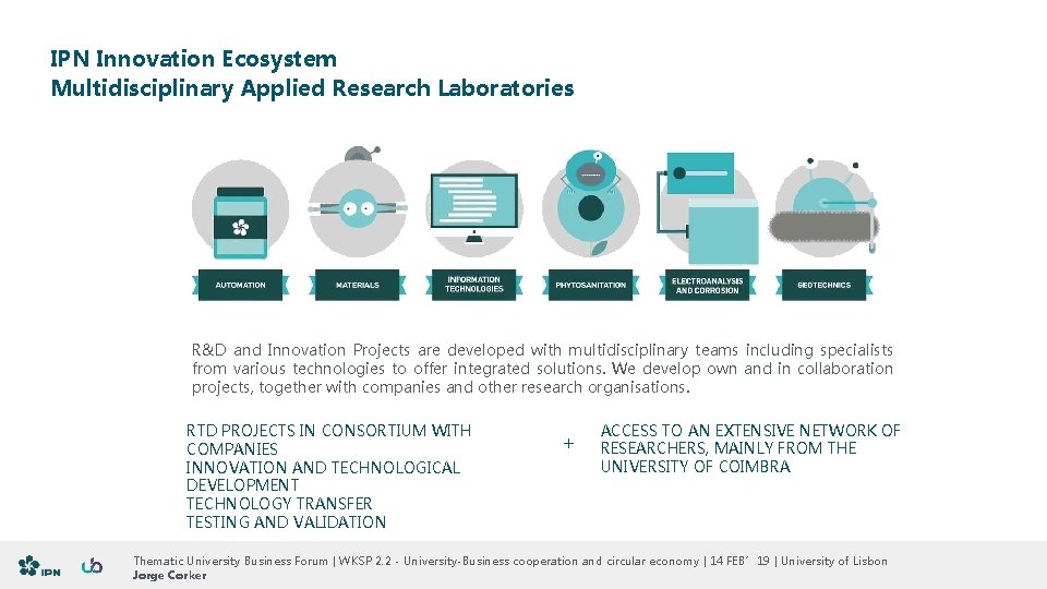 Promoting innovation and bridging the academic and business