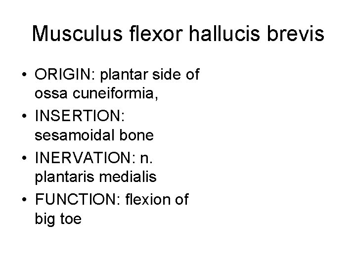 Muscles of the lower limb Mm coxae Musculus