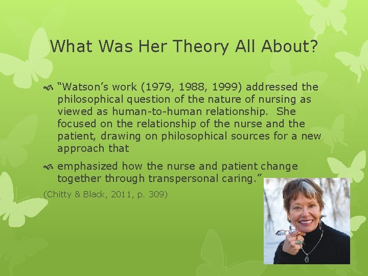 Jean Watson Nursing is Caring Bonter Belinda Hernandez