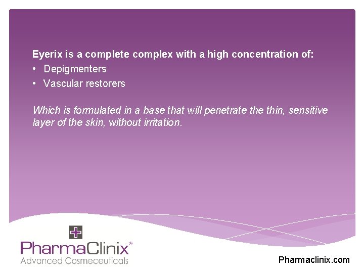 Eyerix FOR DARK UNDER EYE CIRCLES Dark under