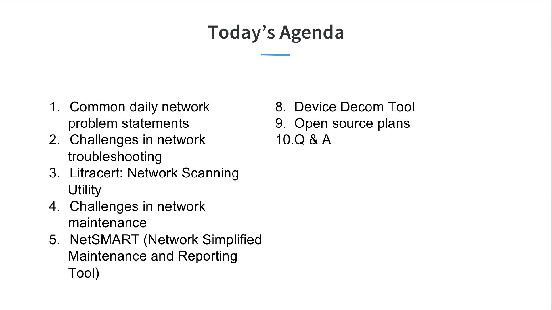 Challenges in Network Troubleshooting In big scale networks