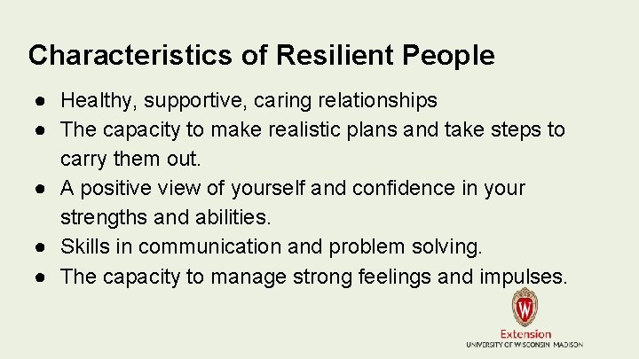 Stress Resilience Presented by Mandi Dornfeld and Tenley
