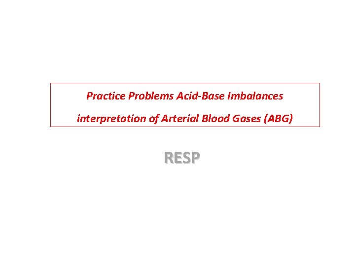 AcidBase Balance Disturbances Hydrogen ion homeostasis Acids are