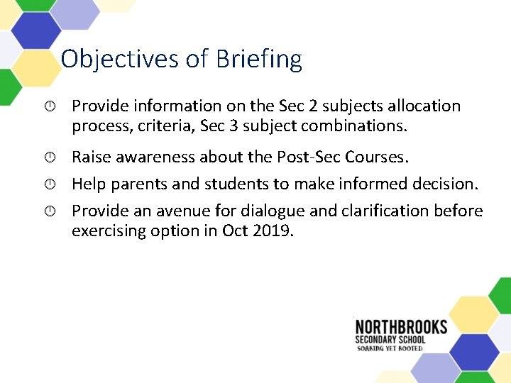Sec 3 Subject Combination Normal Technical Stream Parents