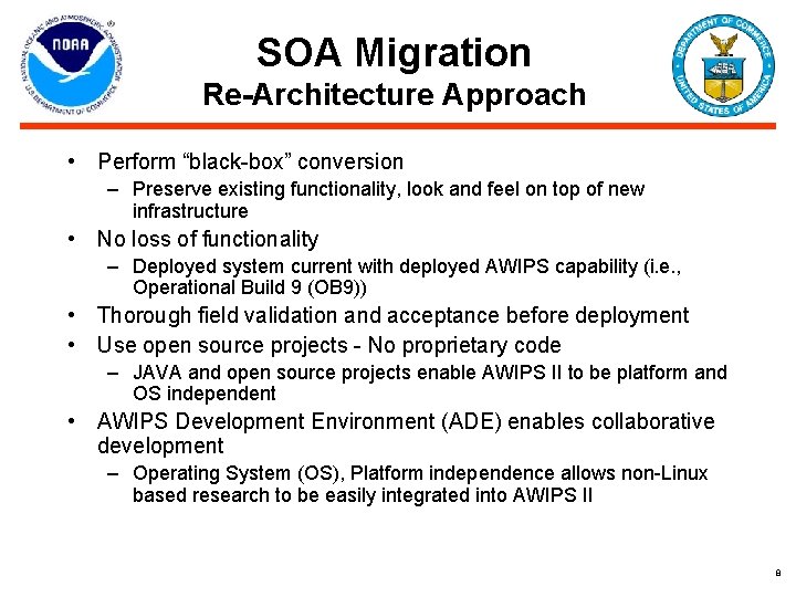 National Weather Service AWIPS Tech Infusion Overview and