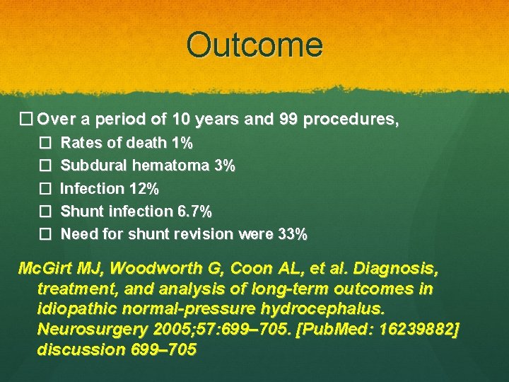 NORMAL PRESSURE HYDROCEPHALUS Introduction Classic clinical triad first