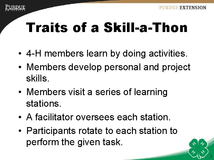 SkillaThon 1 Objectives 1 2 3 4 Organize